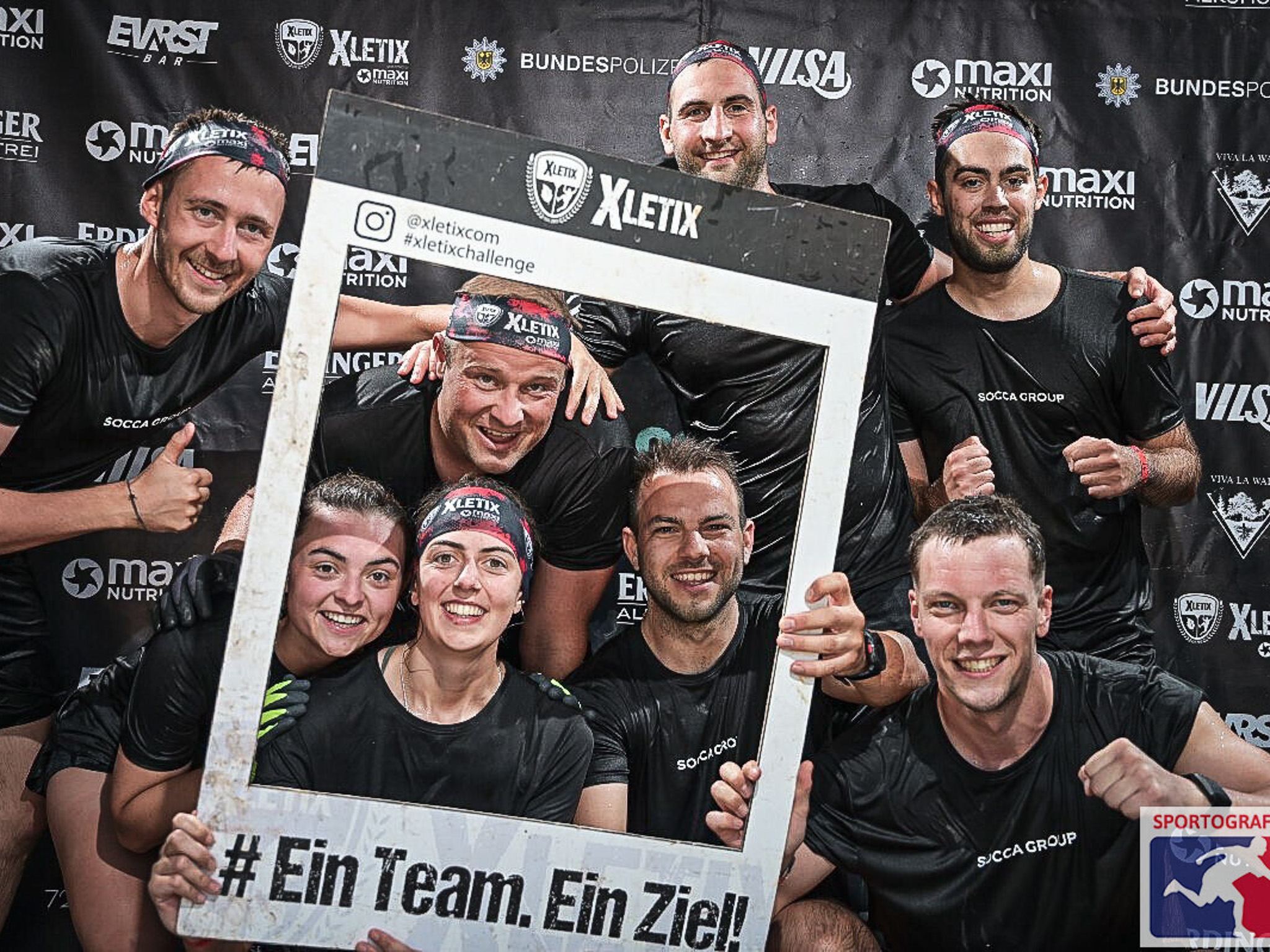 Teamwork at XLETIX: through the mud together